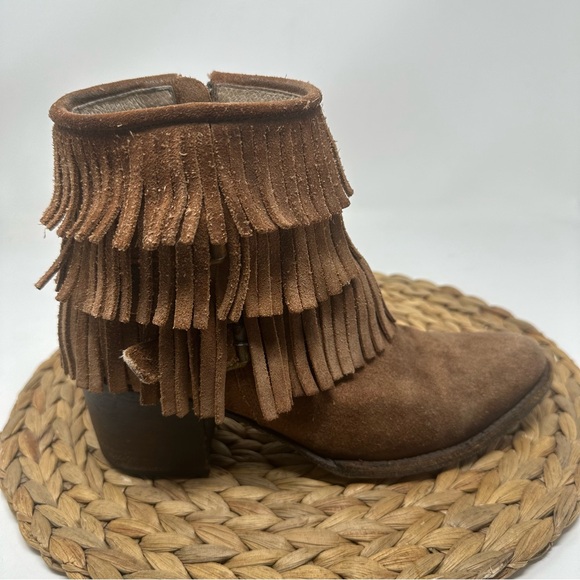 Freebird by Steven | Shoes | Freebird Belle Suede Leather Fringe Boho ...